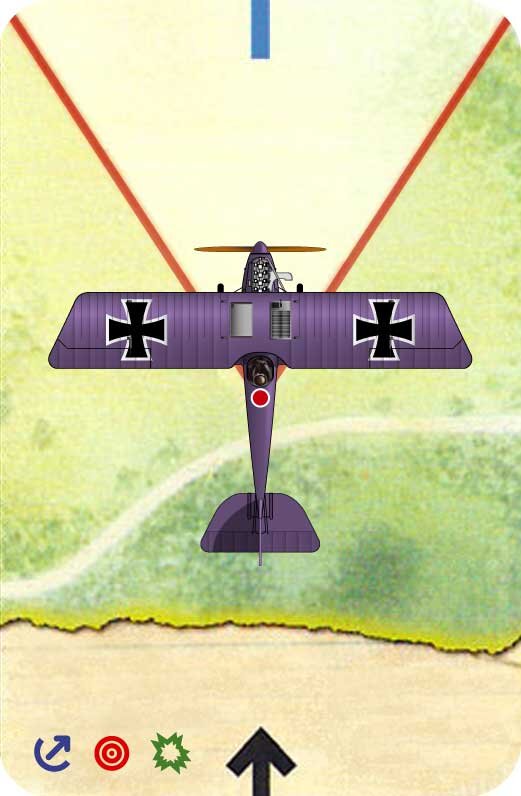 Pfalz D3 - Purple Early Cross with border - Converted Albums - Wings of ...
