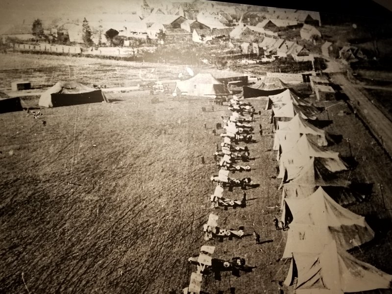 Diorama of WW1 German Airfield - Hobby Room - Wings of Glory Aerodrome