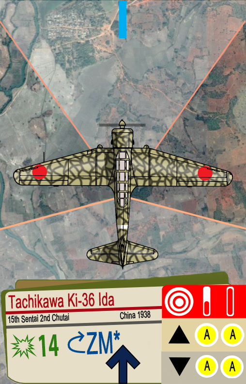 Ki 36 Card Green Camo 15th Sentai - Converted Albums - Wings of Glory ...