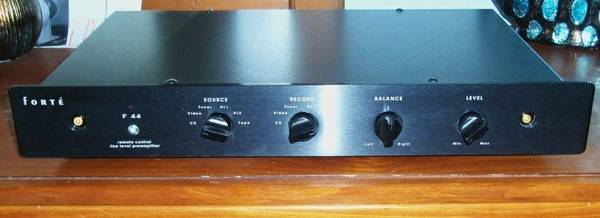 Forte F44 Preamp - Garage Sale - The Klipsch Audio Community