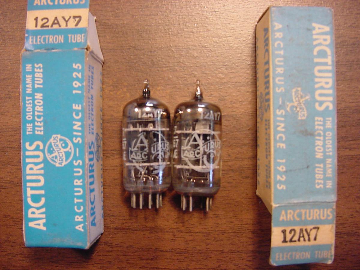 PAIR NOS Arcturus 12AY7/6072 - Garage Sale - The Klipsch Audio Community
