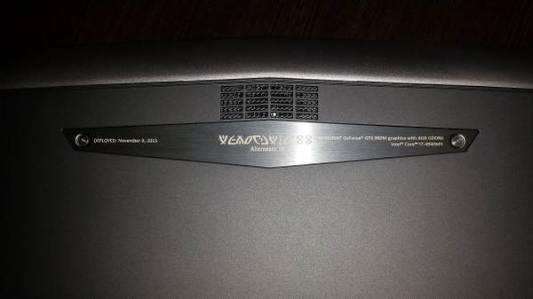 (NO LONGER FOR SALE)Alienware 18 i7-4940MX 980M SLI 32GB 512GB SSD ...