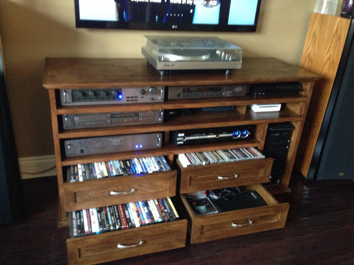 Finally got my new audio rack built - 2-Channel Home Audio - The ...