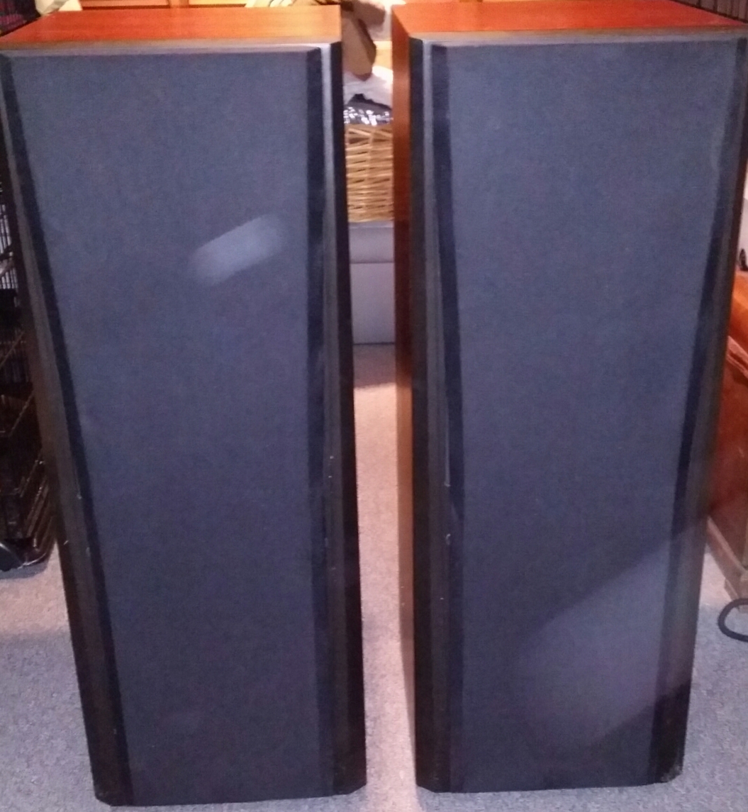 Klipsch CF -4 Floor Standing Cherry Speakers - Garage Sale - The ...