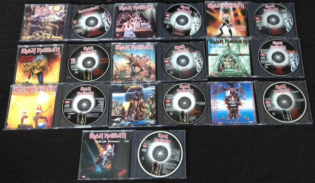SOLD Iron Maiden 'The First Ten Years" CD box set - Garage Sale - The ...