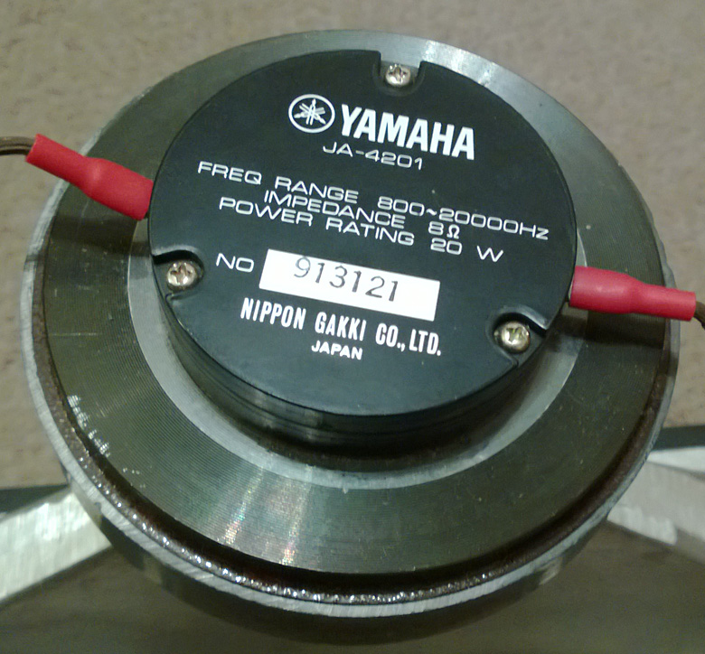 Yamaha JA4201 drivers - Technical/Restorations - The Klipsch Audio ...
