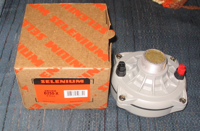 Selenium D250-X Midrange Driver - Technical/Restorations - The Klipsch ...