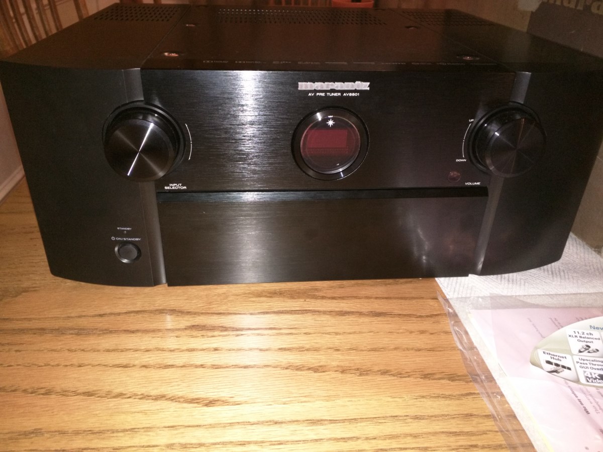 Marantz AV8801 processor + Audyssey Pro Kit + license - $1450 - Garage ...