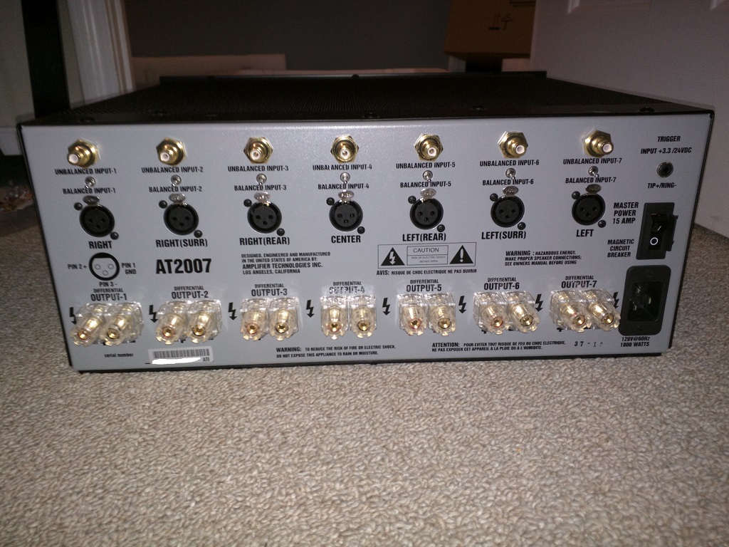 ATI AT2007 7 channel multichannel fully differential amp $2300 now ...