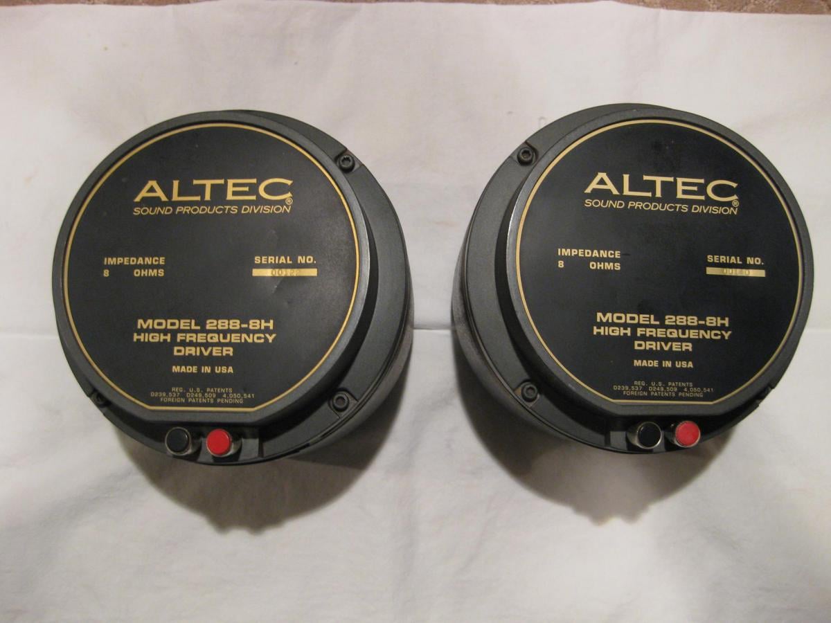 Altec 288-16H ALNICO horn drivers SOLD - Garage Sale - The Klipsch ...