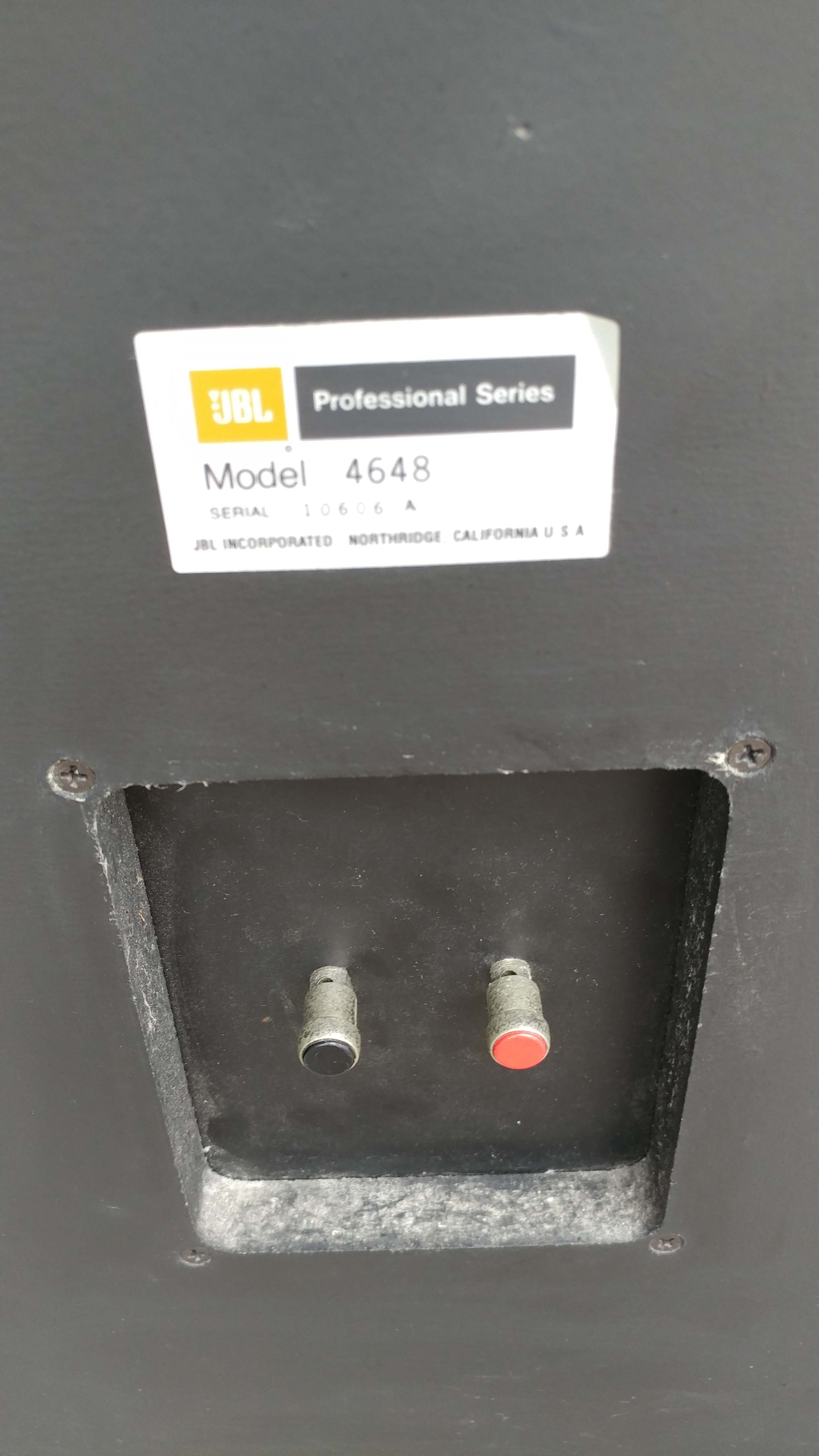 JBL 4648 subwoofer - this is a monster (PRICE LOWERED) AND 4645B ...