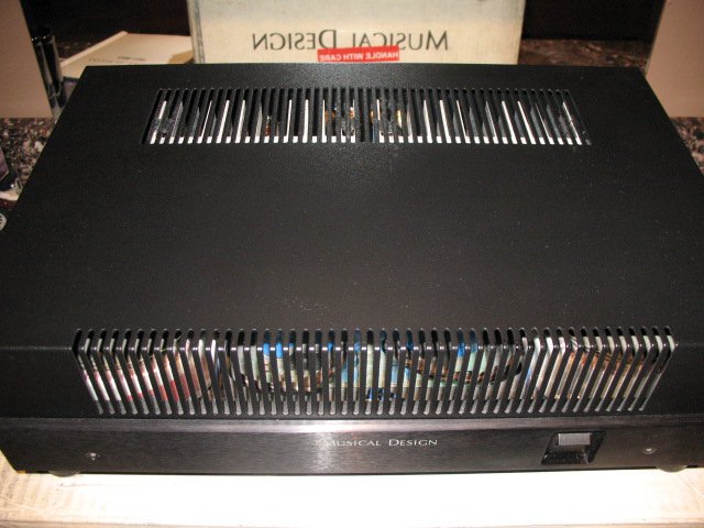 Musical Design DM-100 Power Amp / SOLD - Garage Sale - The Klipsch ...