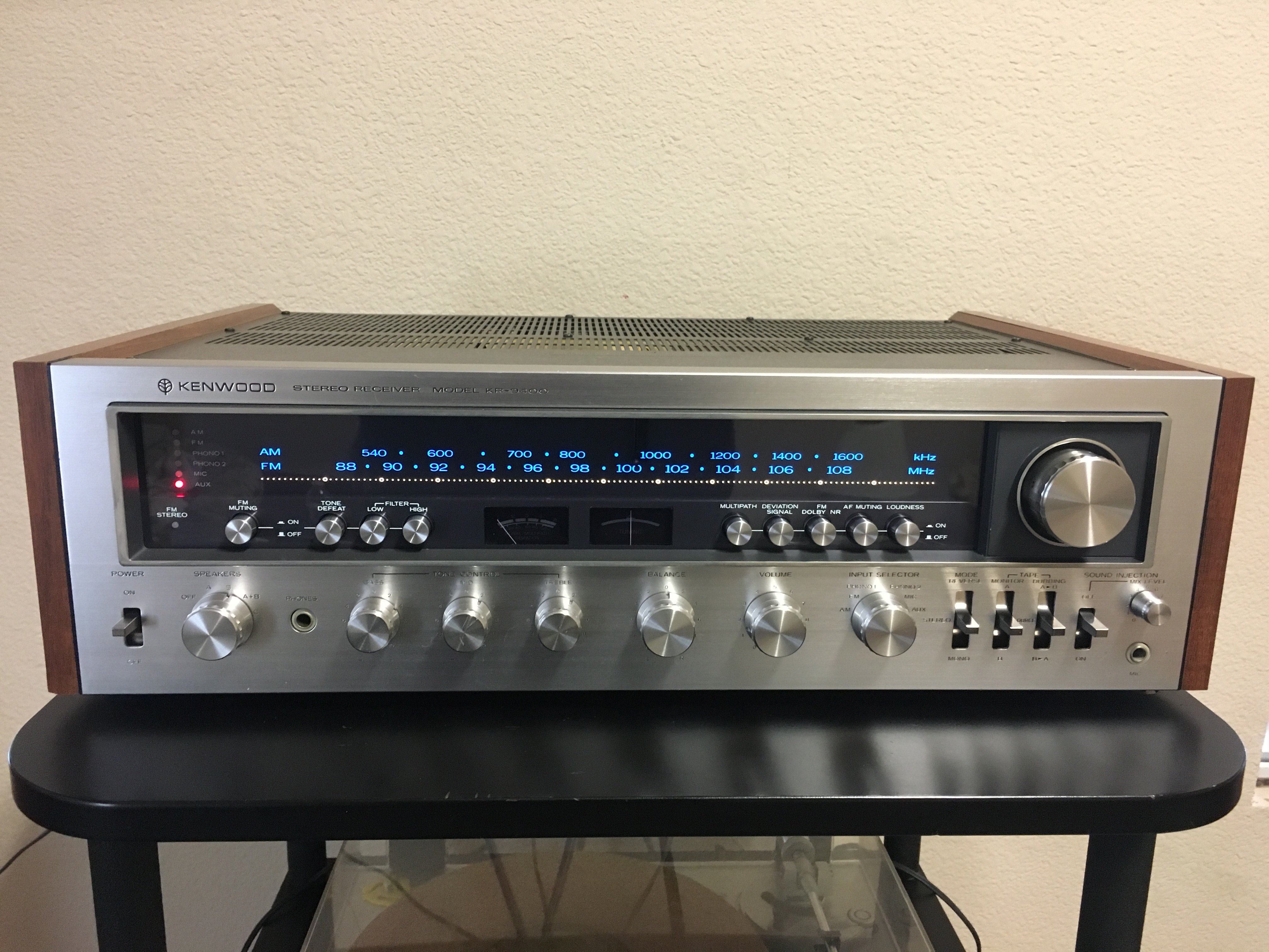 NLA: Kenwood KR-9400 Receiver, Fully Restored - Garage Sale - The ...