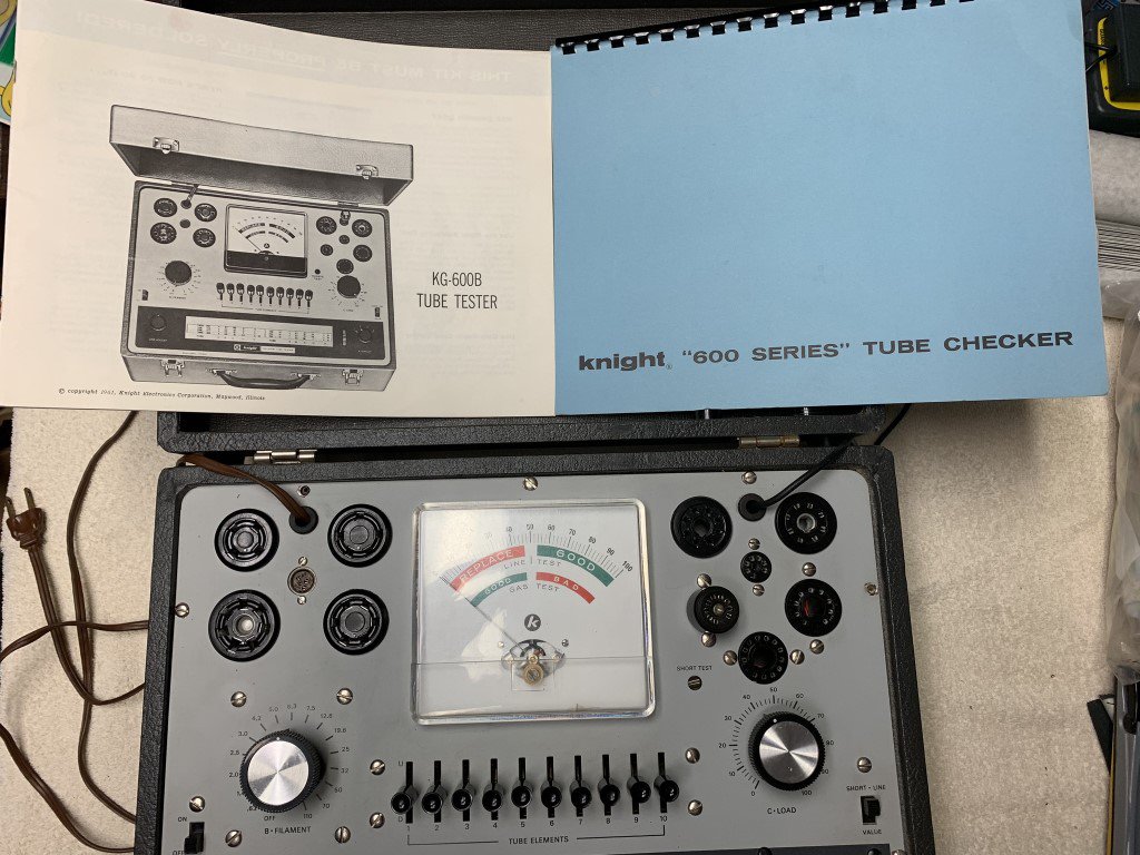 FS Tube tester - Hickok sold, Knight sold - Garage Sale - The Klipsch ...