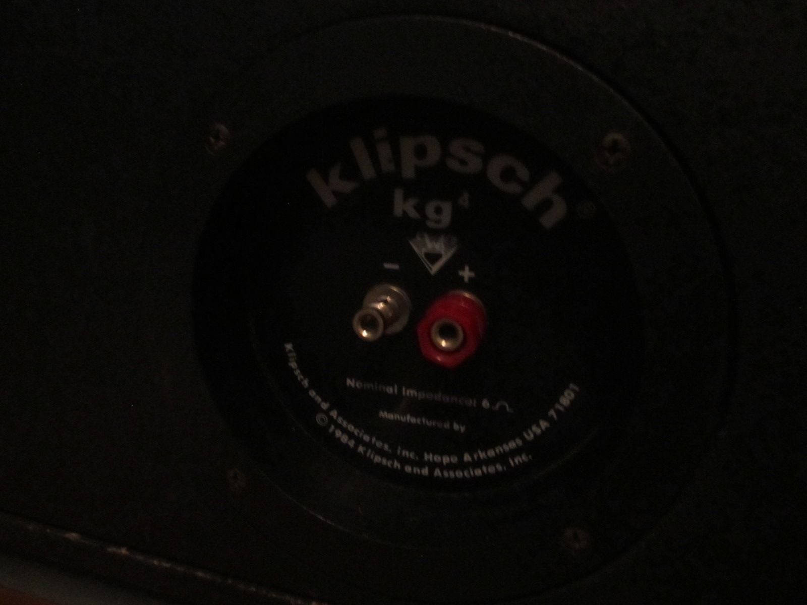 Binding post caps - 2-Channel Home Audio - The Klipsch Audio Community