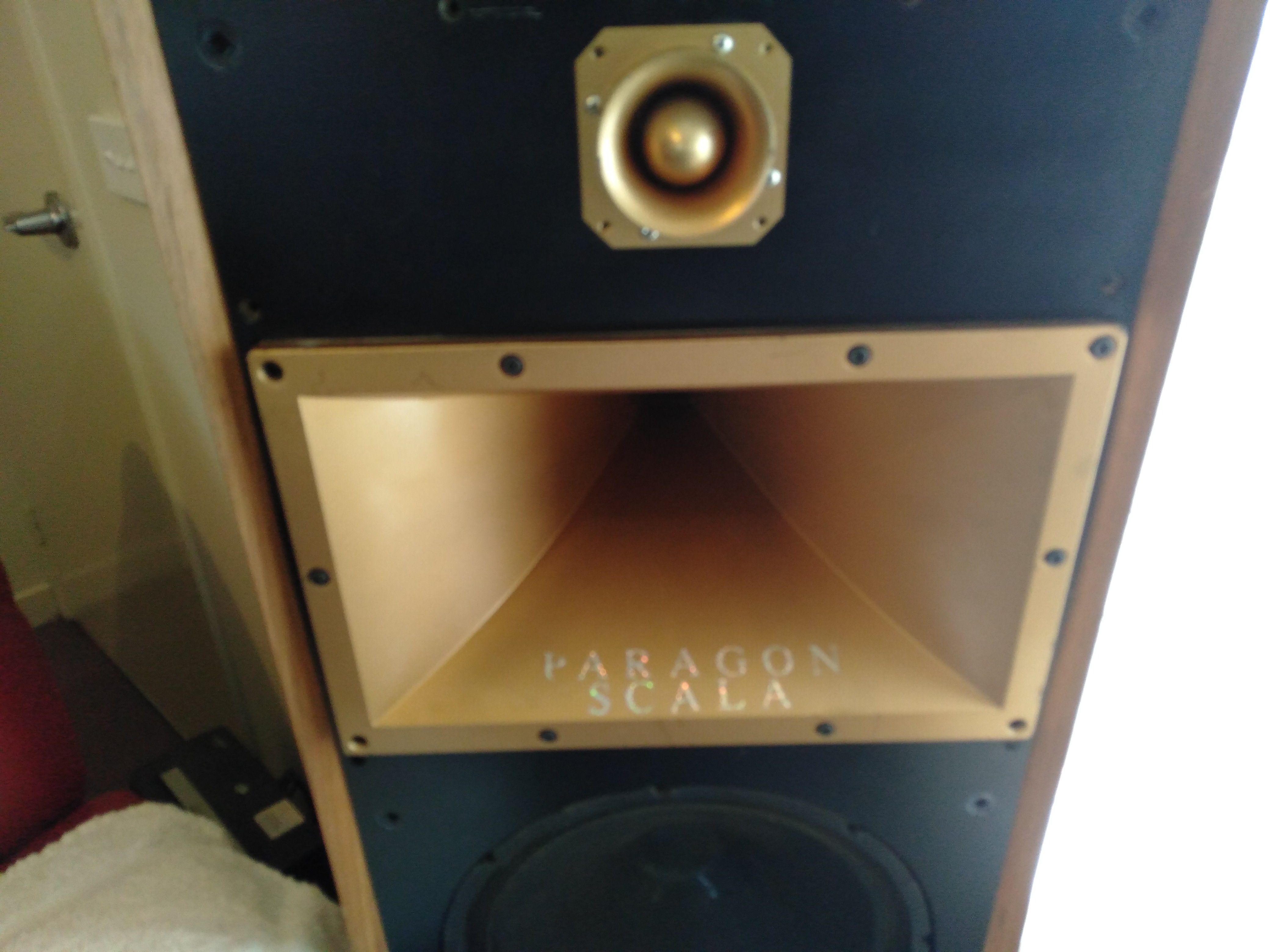 reduce midrange horn on the LaScal*** - Page 2 - Technical/Restorations ...
