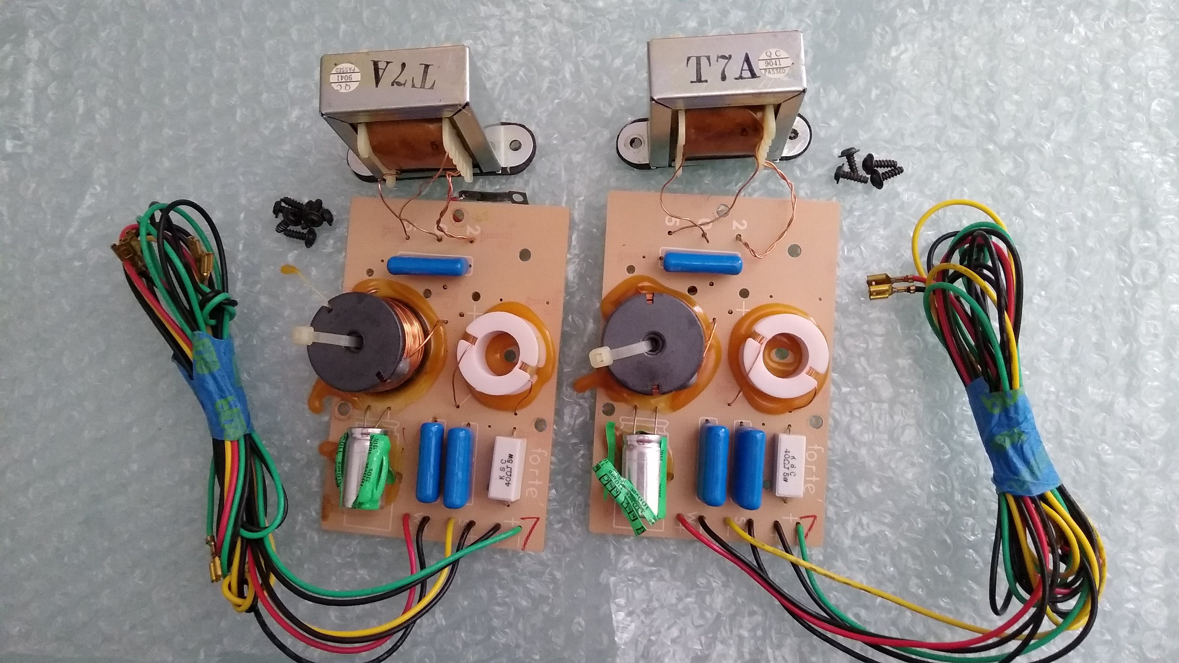 SOLD: Forte II Crossover Pair (Original), Tweeter Diaphragm - Garage ...