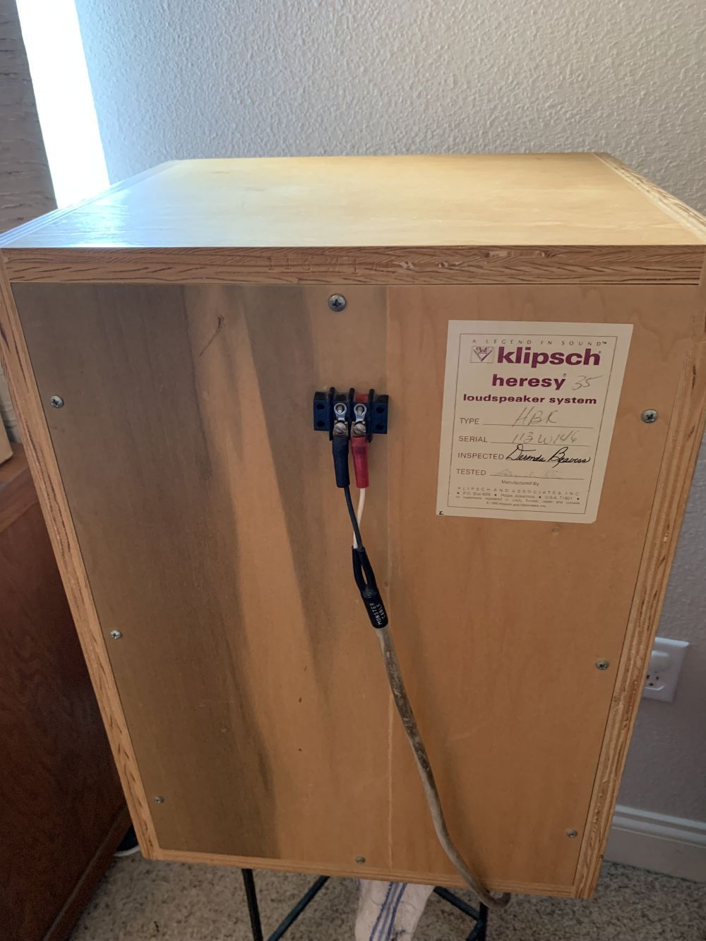 Heresys Birch Raw in Central FL---Sold - Garage Sale - The Klipsch ...