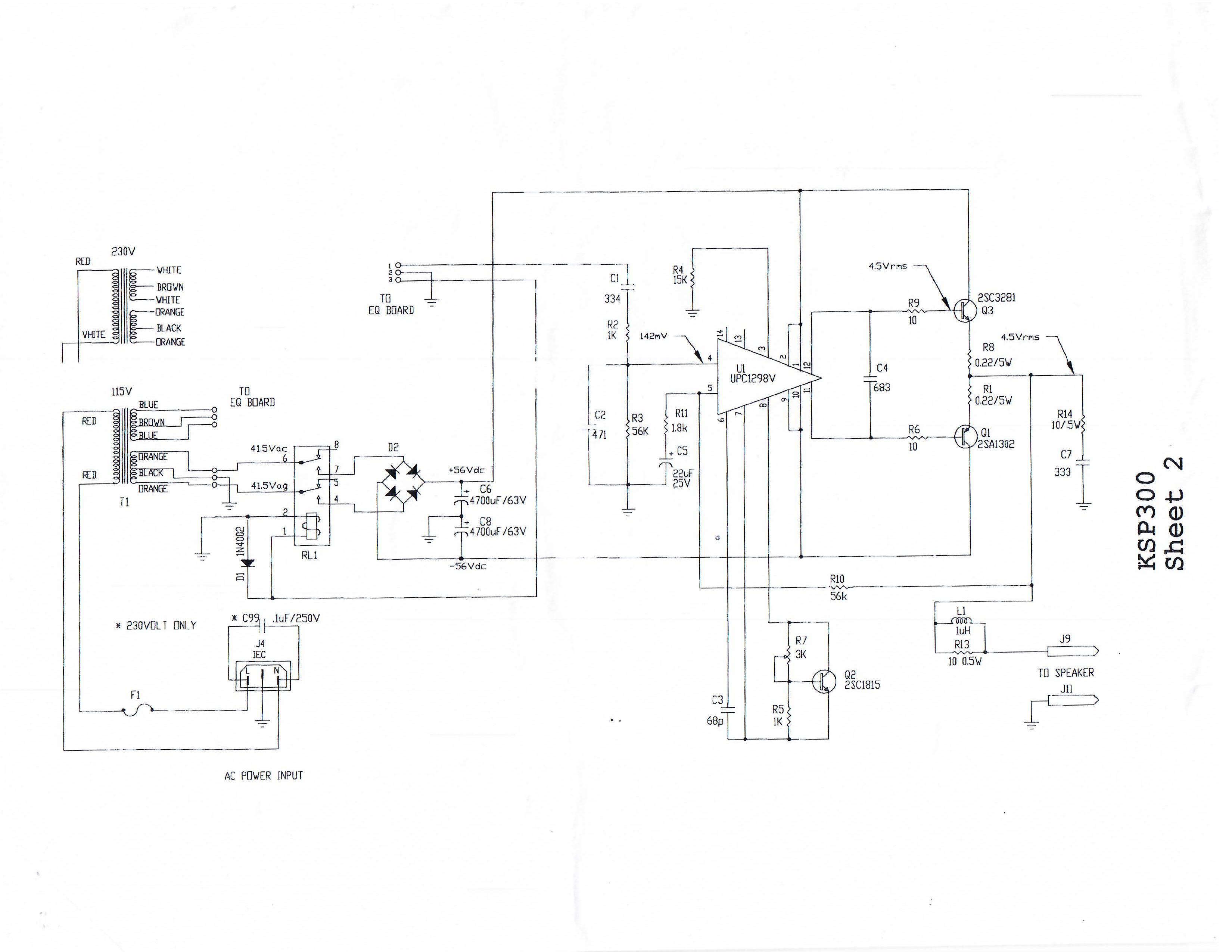 Remade KSP300 amps from Schematics - Technical/Restorations - The ...