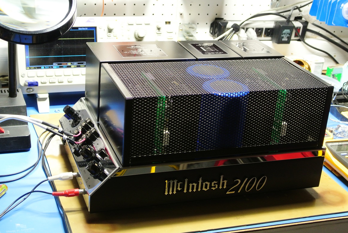 McIntosh MC2100 teardown/restoration - Solid State - The Klipsch Audio ...