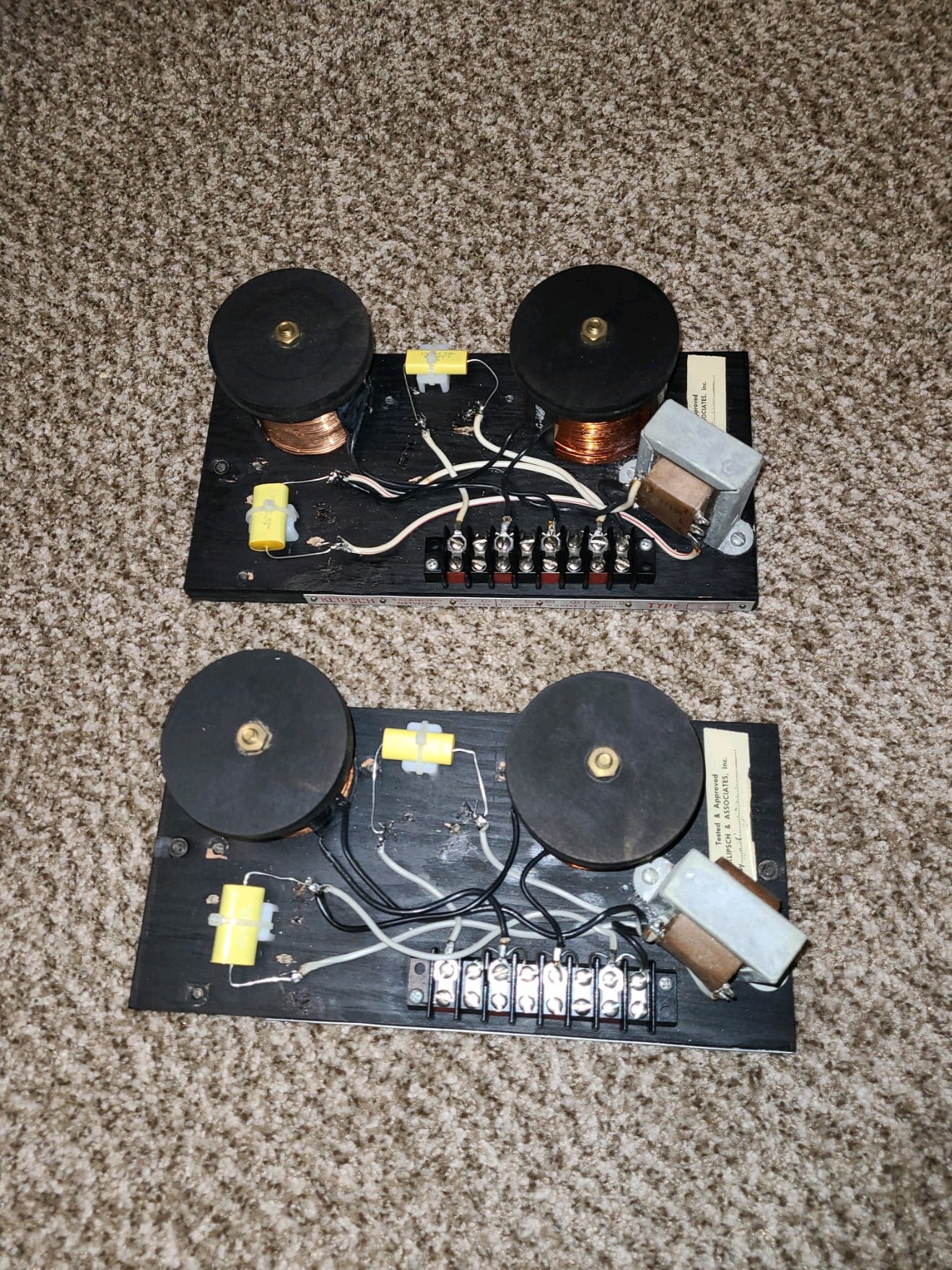 Cornwall II Vertical crossover - Technical/Restorations - The Klipsch ...