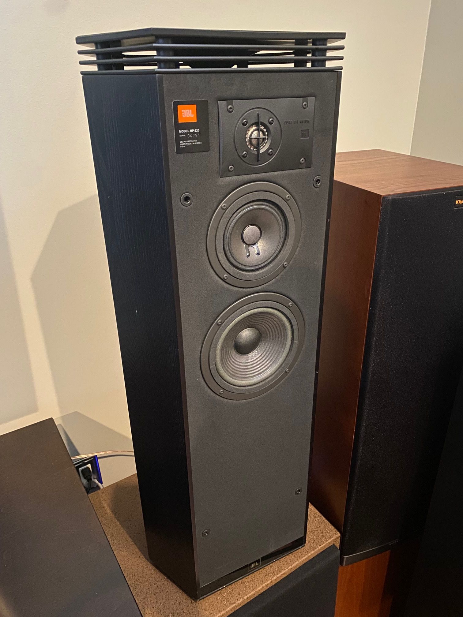 Sold: JBL HP 520 4-way Tower Speakers - Garage Sale - The Klipsch Audio ...