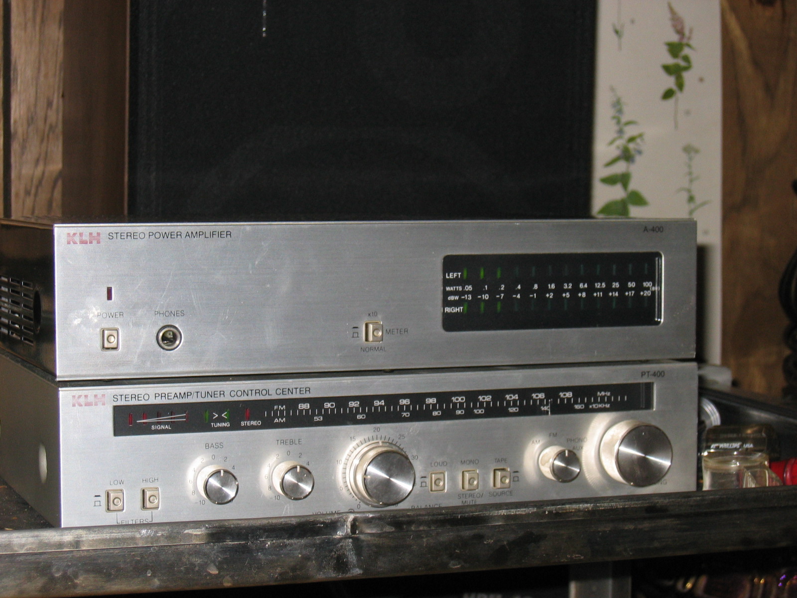 Obscure KLH Models, Model 4 Speaker & 400 series mini system - KLH ...
