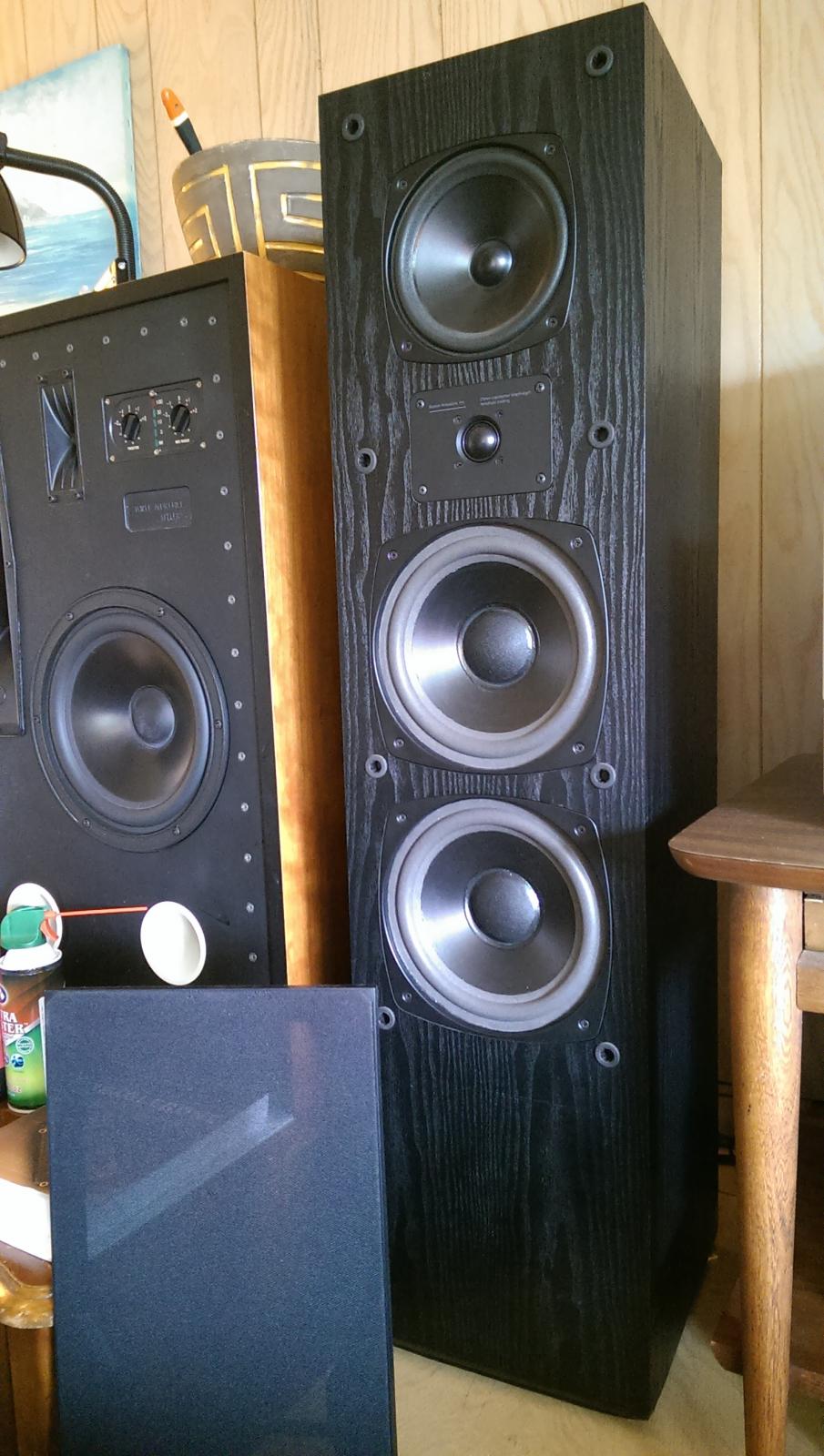 BA T1000's AND T1030's - Boston Acoustics - The Classic Speaker Pages ...