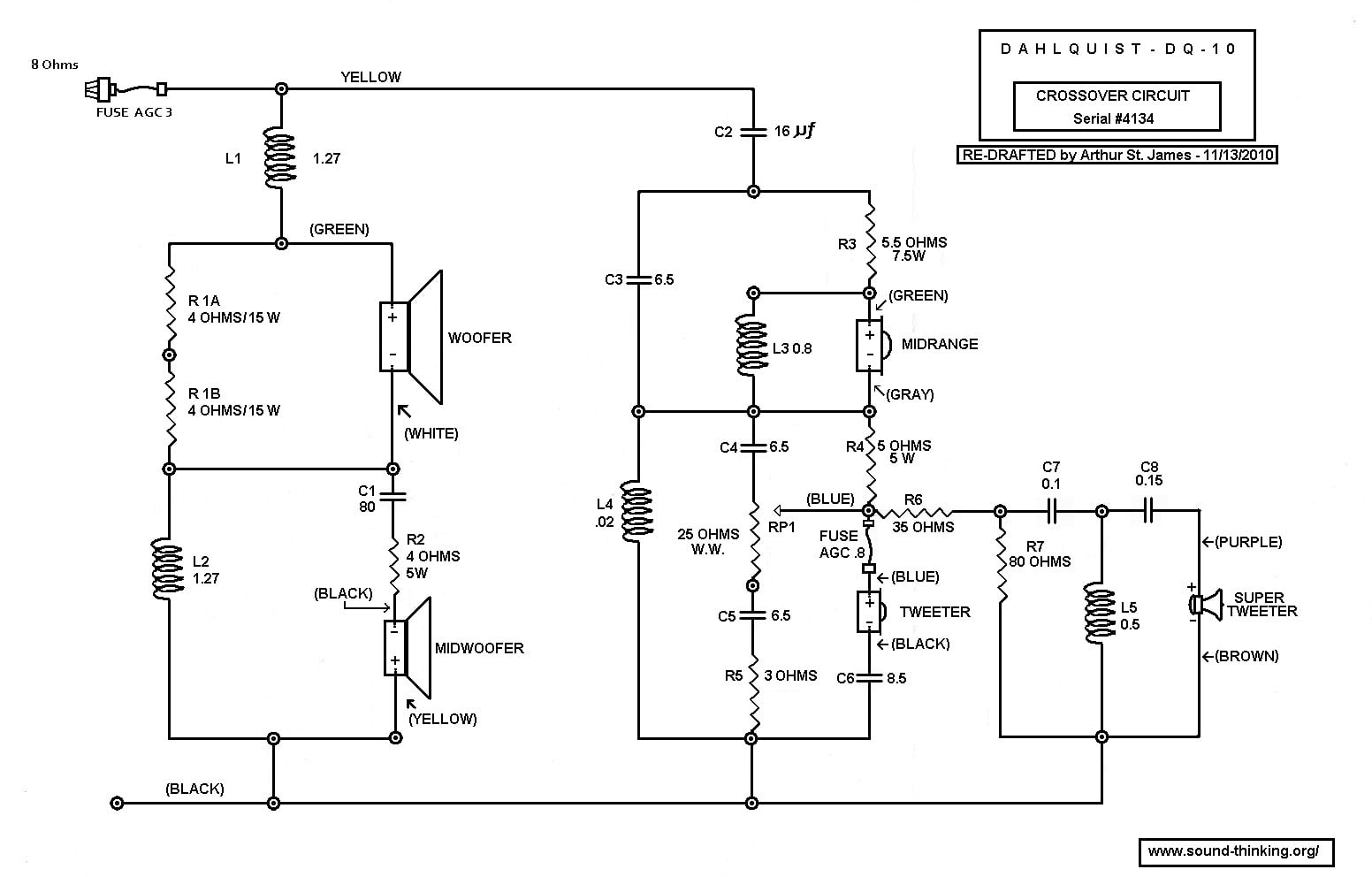 DQ-10 Crossover Rebuild - ready to solder - Help! - Dahlquist - The ...