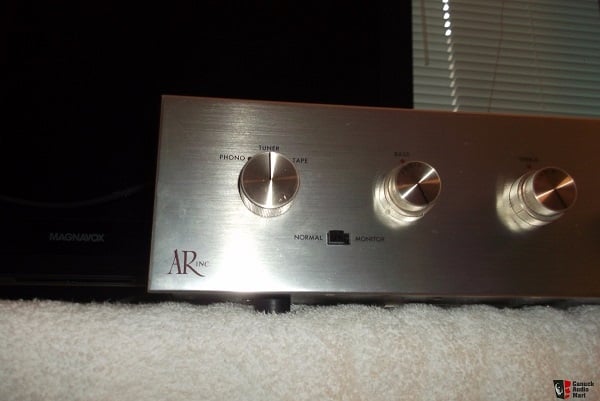 AR Stereo Amplifier/Universal - Acoustic Research - The Classic Speaker ...