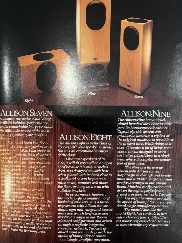 making a center channel speaker of Allison CD-9 speakers ...