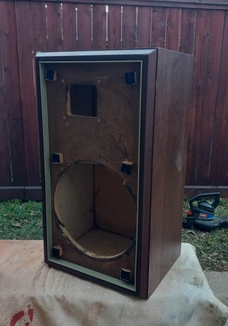 OLA cabinet refinish project - Advent - The Classic Speaker Pages ...