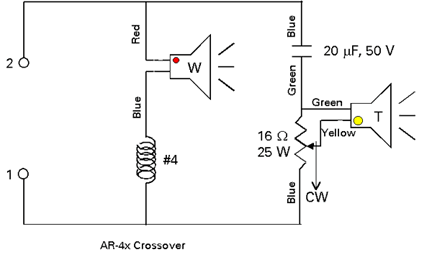 Crossover Ar4x help! - Acoustic Research - The Classic Speaker Pages ...