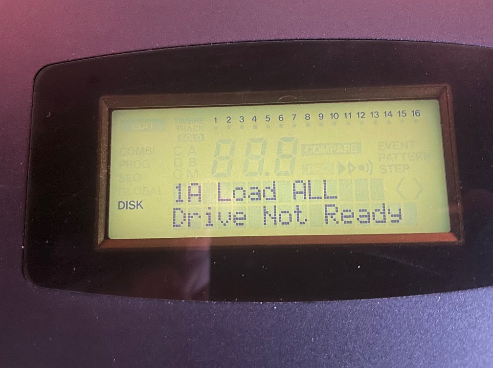 Korg X3 revival - disk drive repair / LCD backlight replacement - The ...