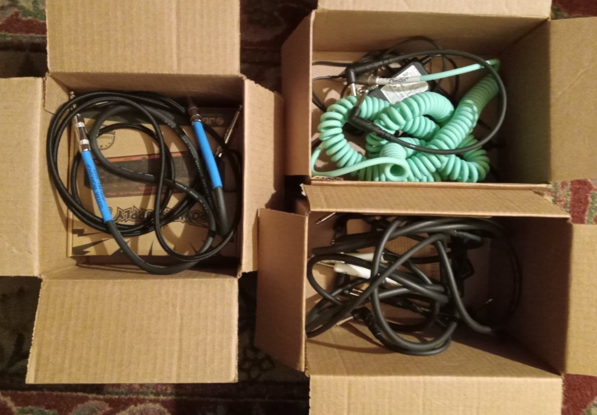 My cable storage solution. - Craig Anderton's Sound, Studio, and Stage ...