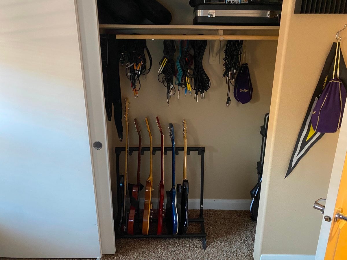 My cable storage solution. - Craig Anderton's Sound, Studio, and Stage ...