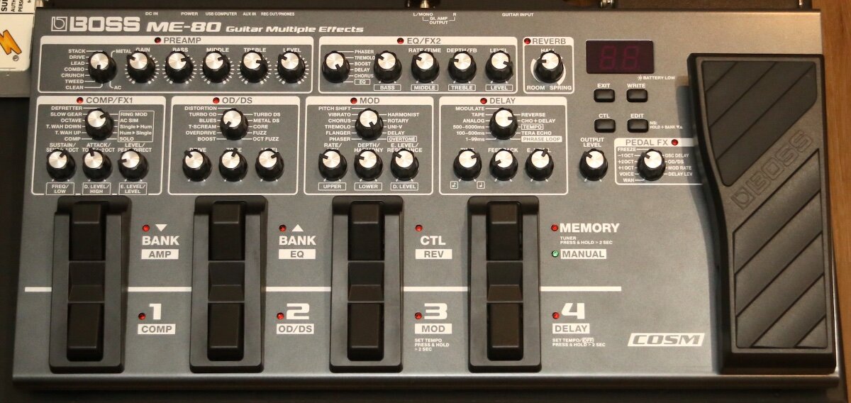 Complete Boss pedal collection. - Guitar Forum - Music Player Network
