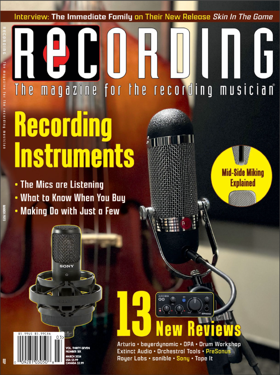 The March 2024 Issue Of RECORDING: Recording Instruments - The ...