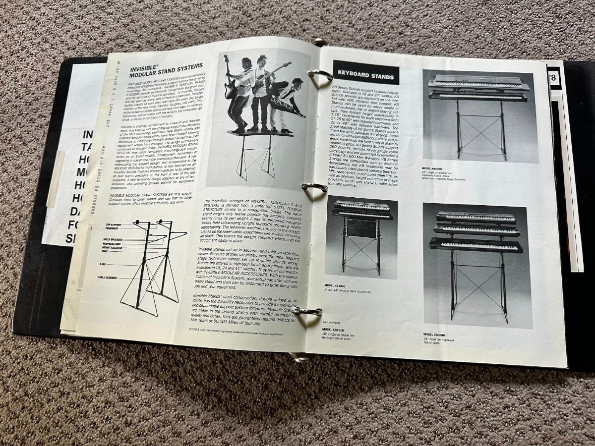 Brochures and catalogs from the '80s (lots of pictures) - The Keyboard ...