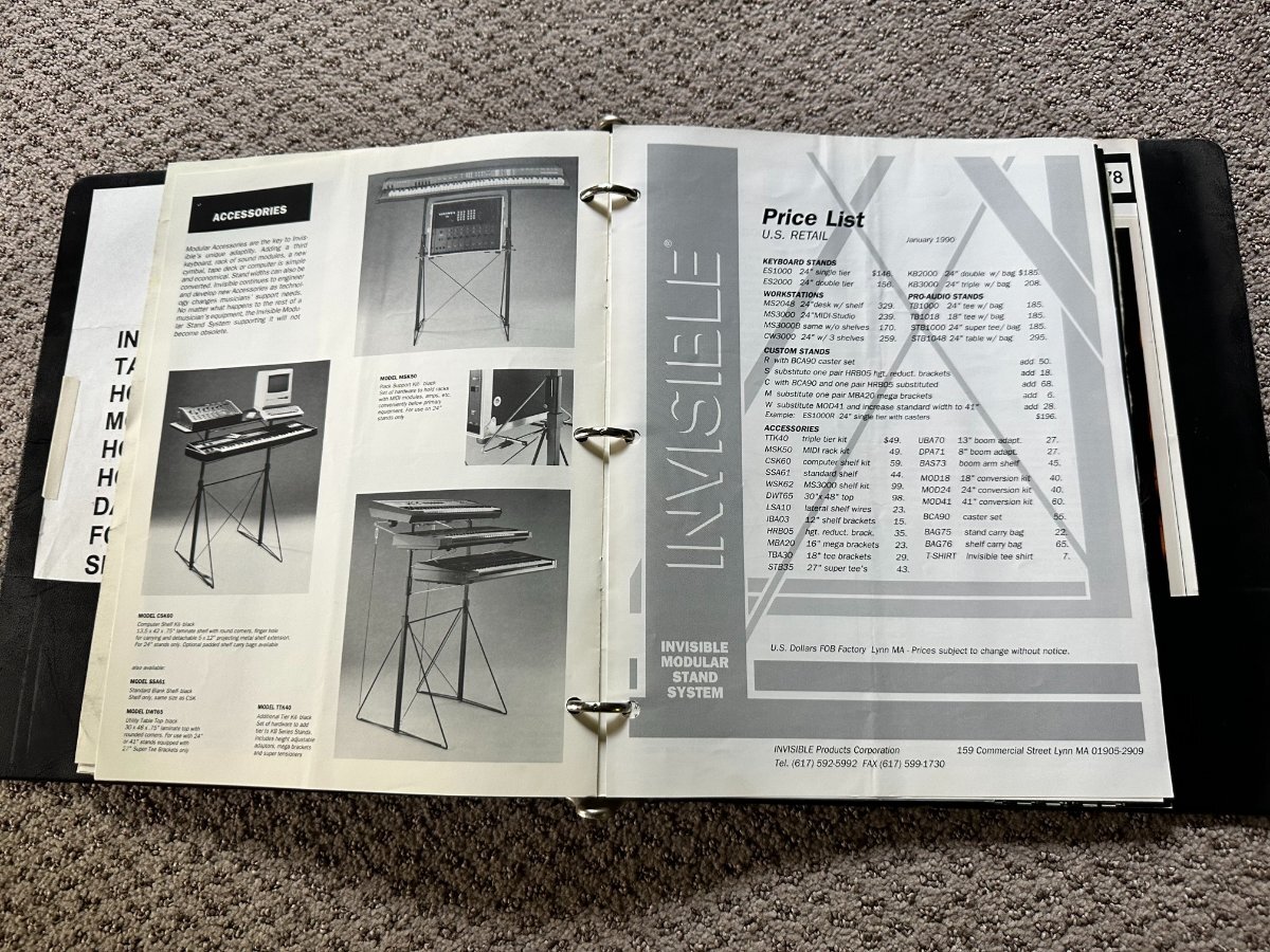 Brochures and catalogs from the '80s (lots of pictures) - The Keyboard ...