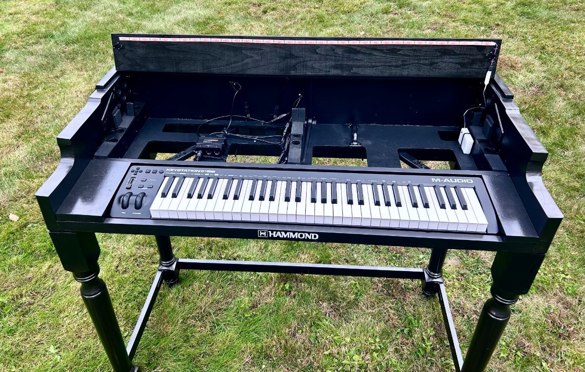 Hammond Clonewheel "B3-like" Case & Stand: Build, Part 5 ==> "Done ...