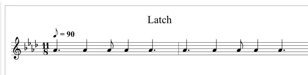 Time signature for "Latch" (Sam Smith) - The Keyboard Corner - Music ...