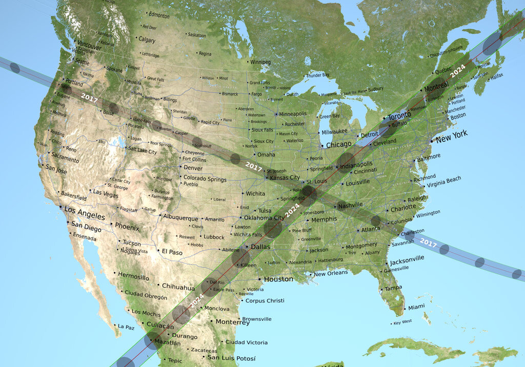 April 8, 2024 Total Solar Eclipse - Page 3 - Space - WXSPHERE