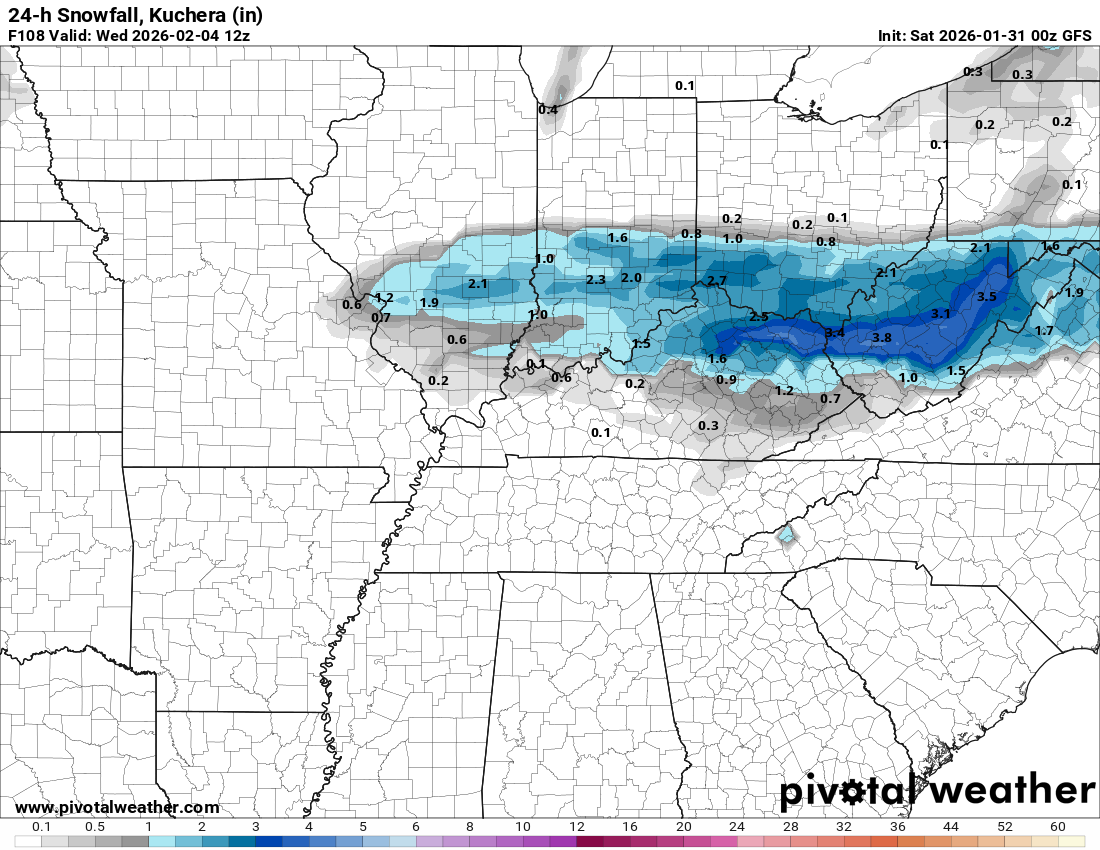 February 4th-5th, 2026 | Plains/OV/Great Lakes Winter Storm Potential ...
