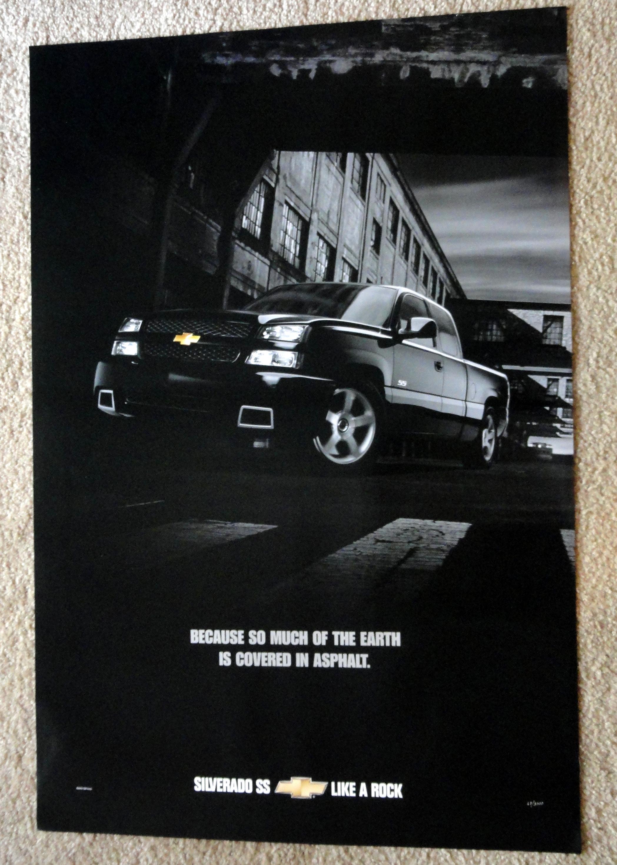 Silverado Ss Posters For Sale - For Sale/ Wanted - SilveradoSS.com