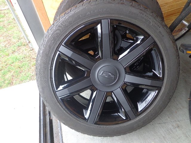 black 22 inch escalade rims with tires - For Sale/ Wanted - SilveradoSS.com