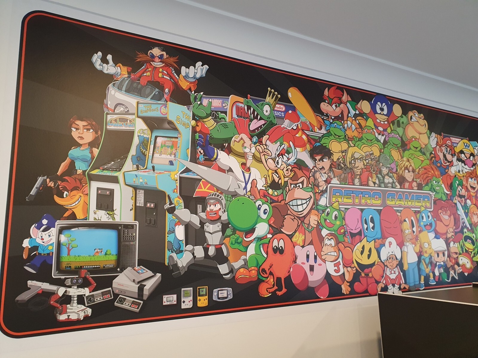 Games Room Artwork - giant multicharacter mural - General Chat - Aussie ...