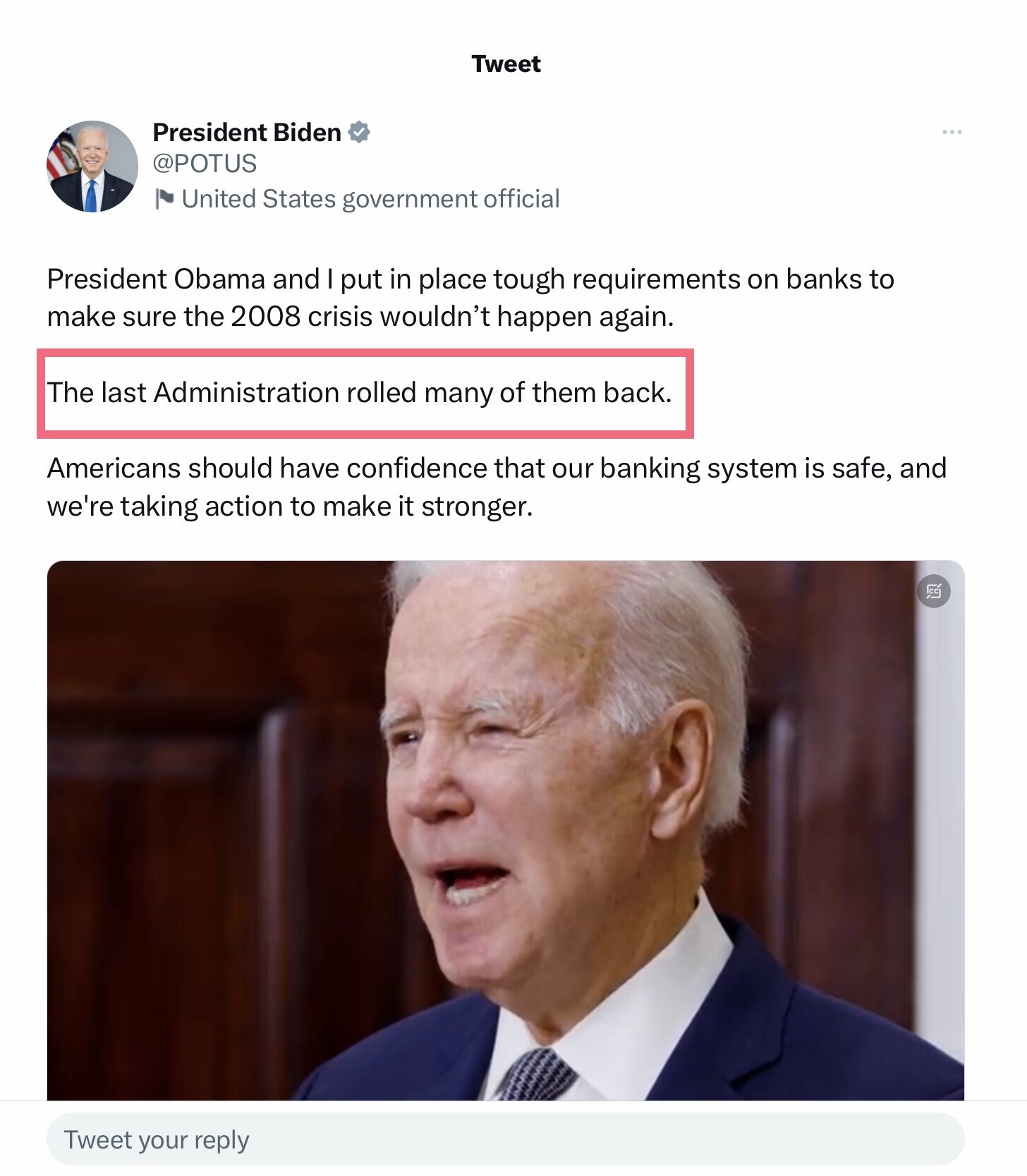 Joe Biden’s latest Tweet - POLITICAL DISCUSSION - THE BROWNS BOARD