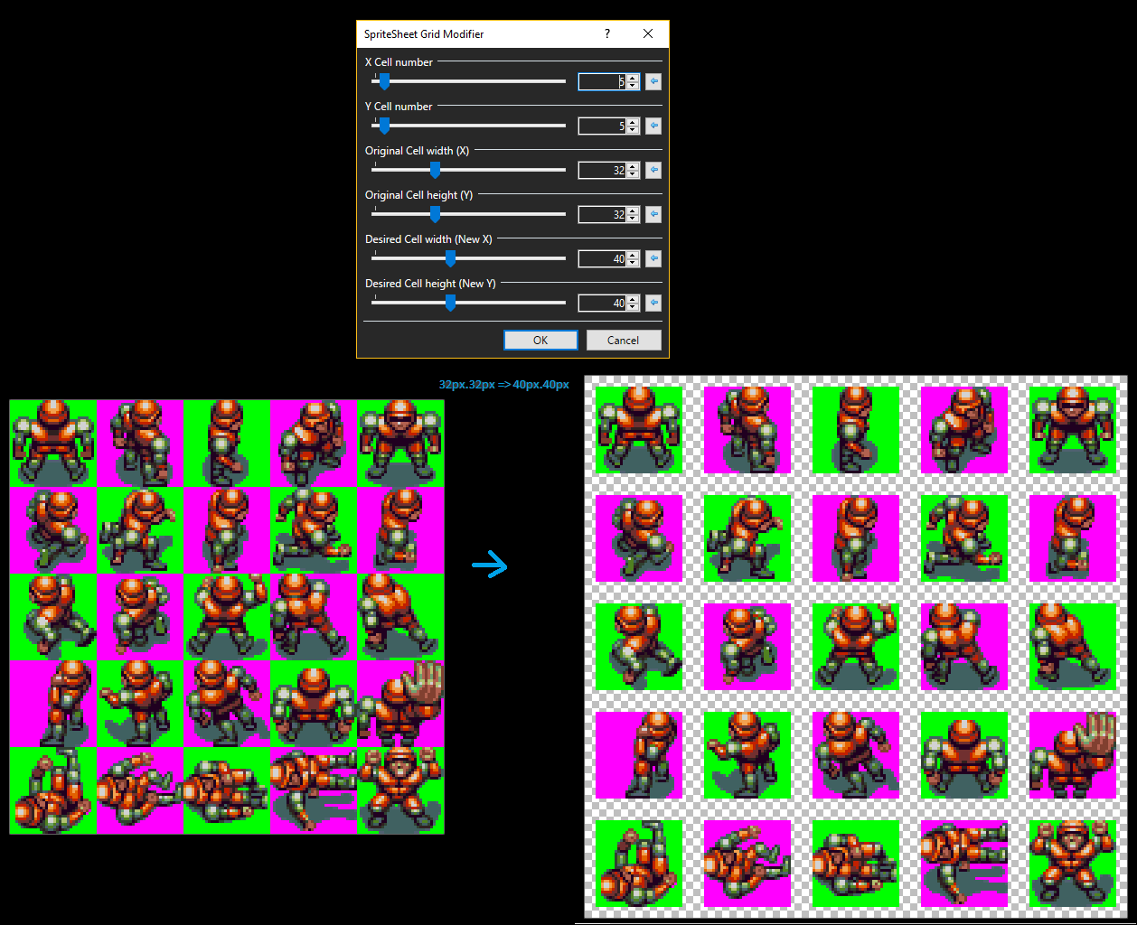 SpriteSheet Grid Modifier - Plugin Developer's Central - Paint.NET Forum