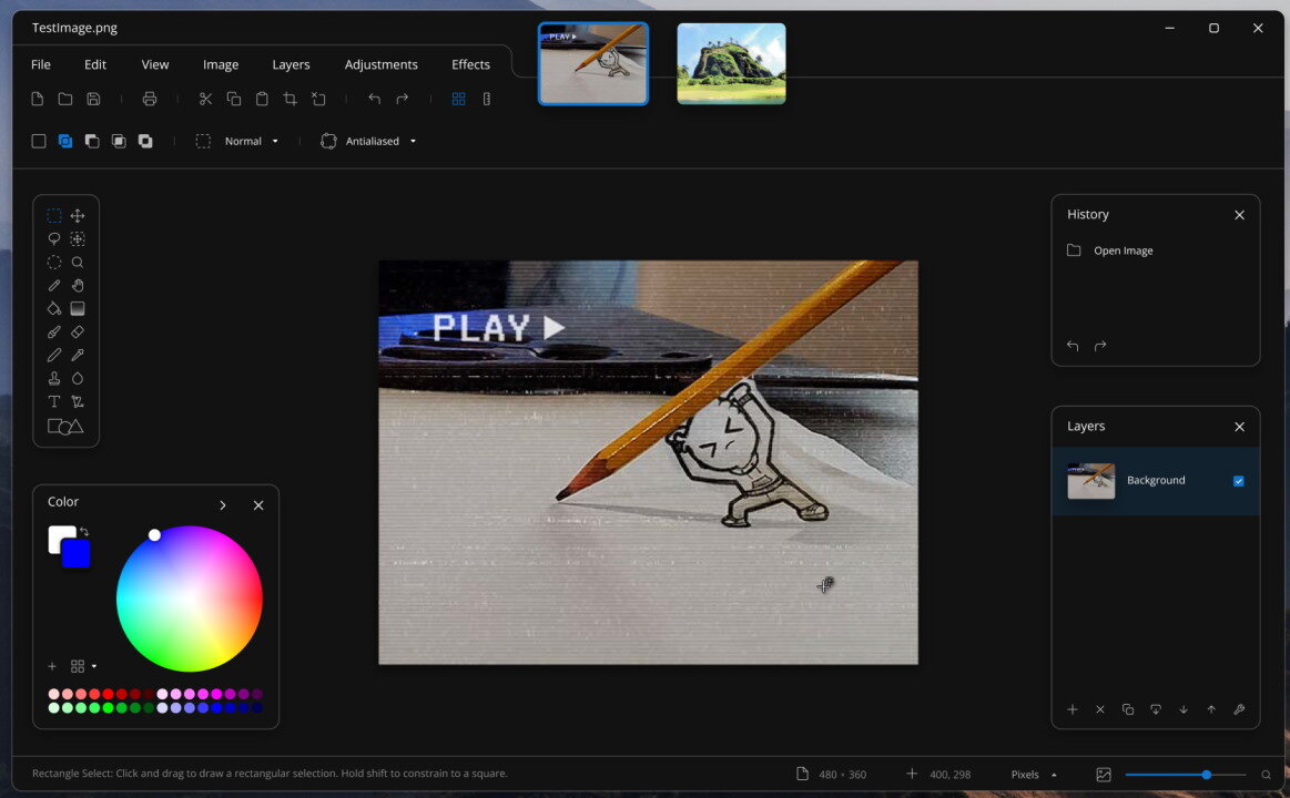 Paint.NET Redesign - The Pictorium - Paint.NET Forum